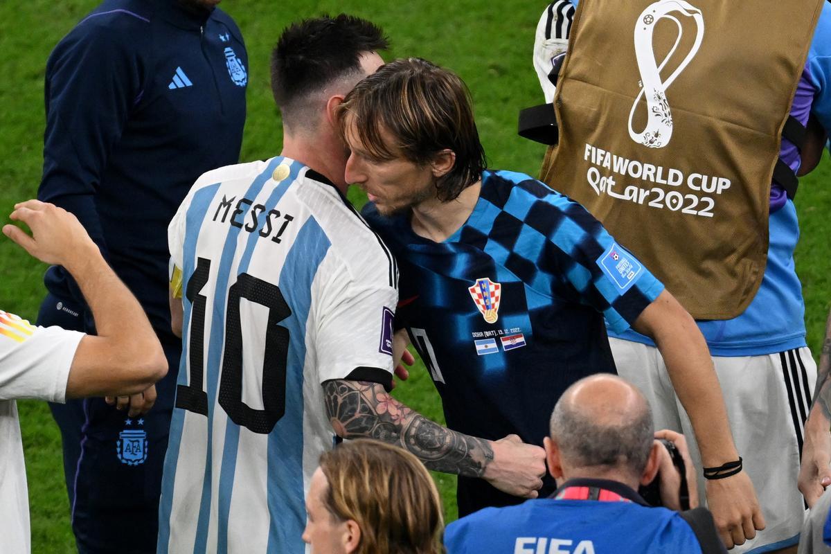 Modric: “Messi está haciendo un torneo increíble”