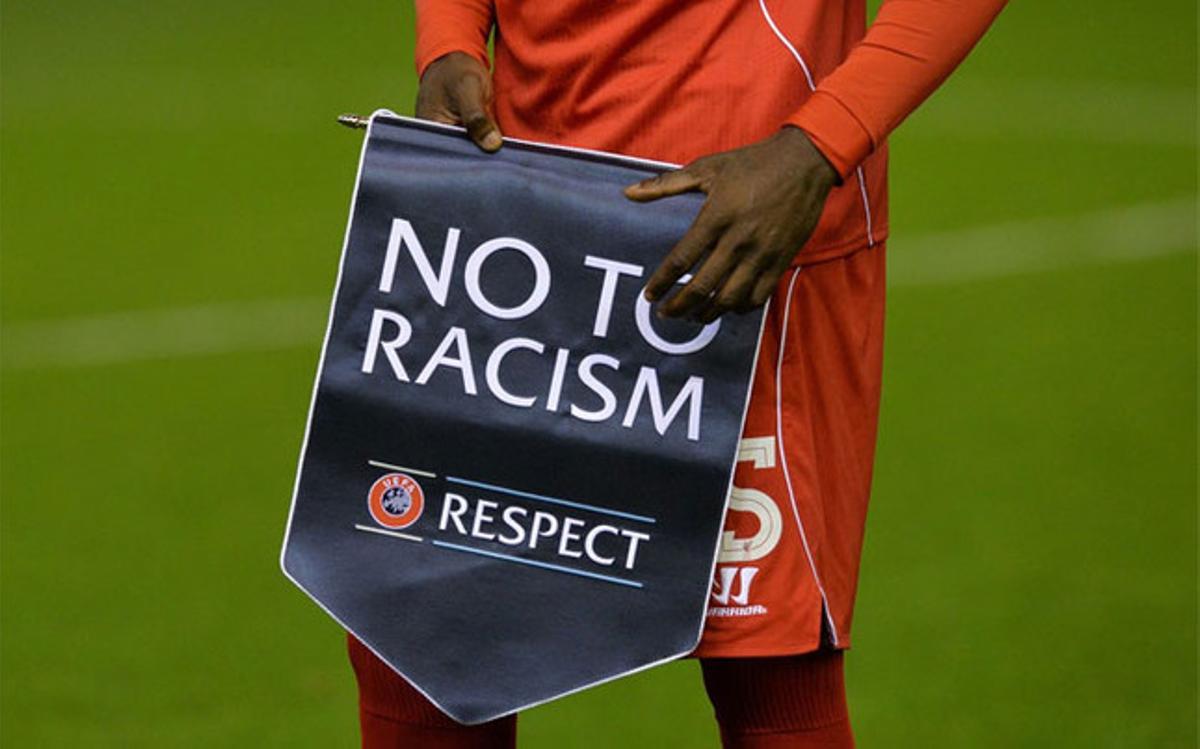 UEFA reiterará su “No al Racismo” esta semana en Champions League