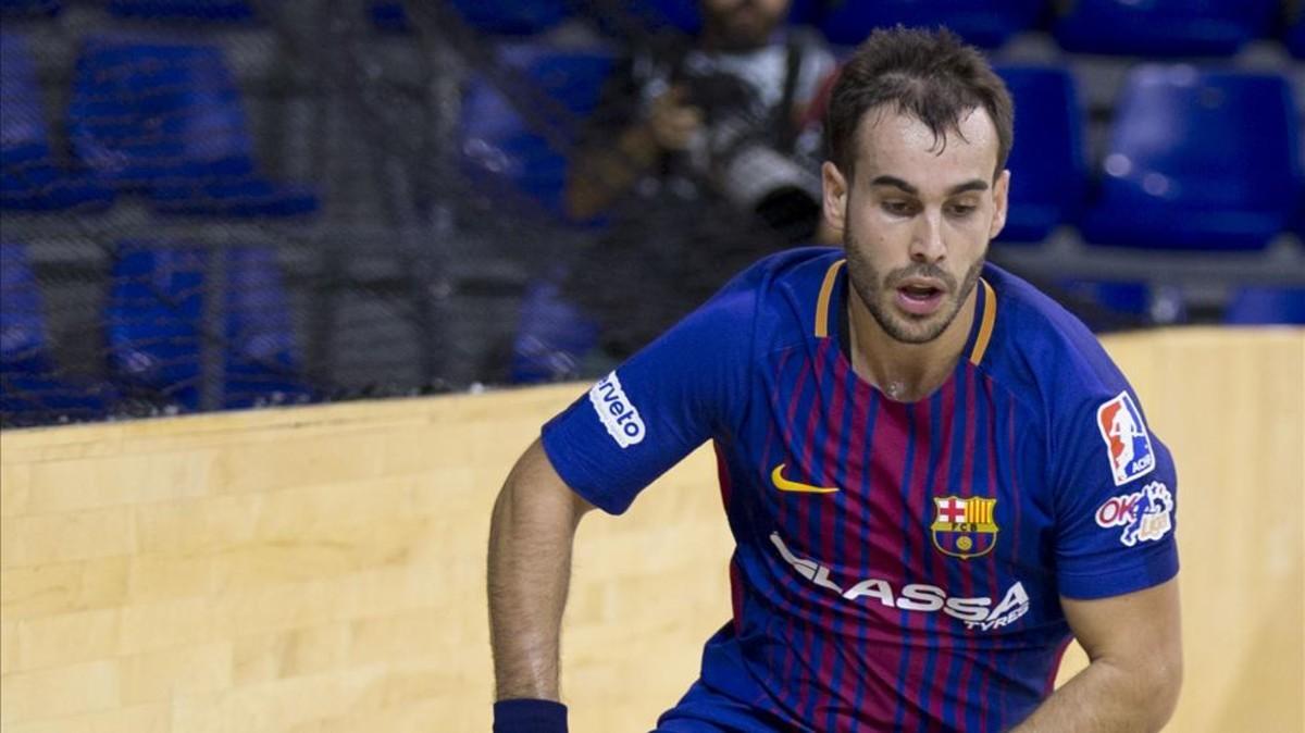 Xavi Barroso deja el Barça y se irá al Oliveirense