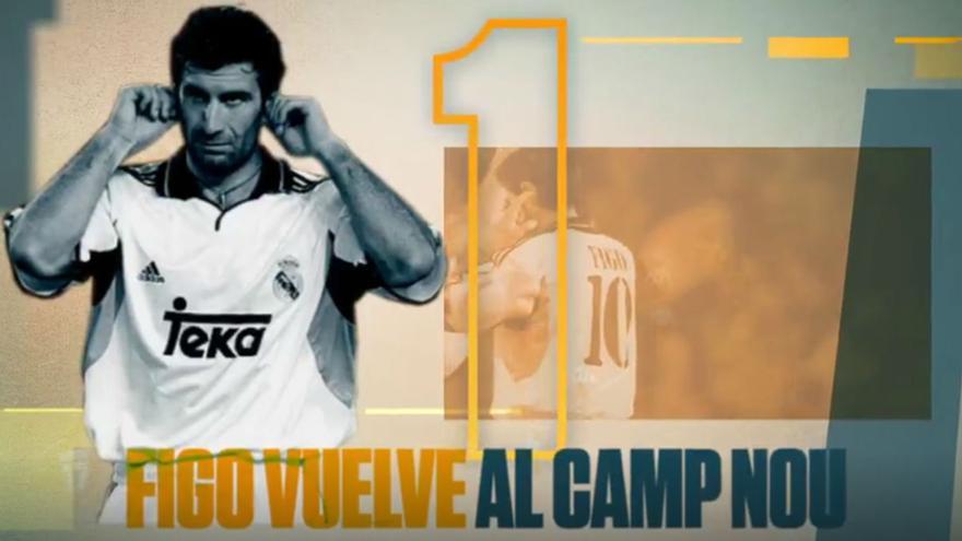 Veinte años del regreso de Luis Figo al Camp Nou