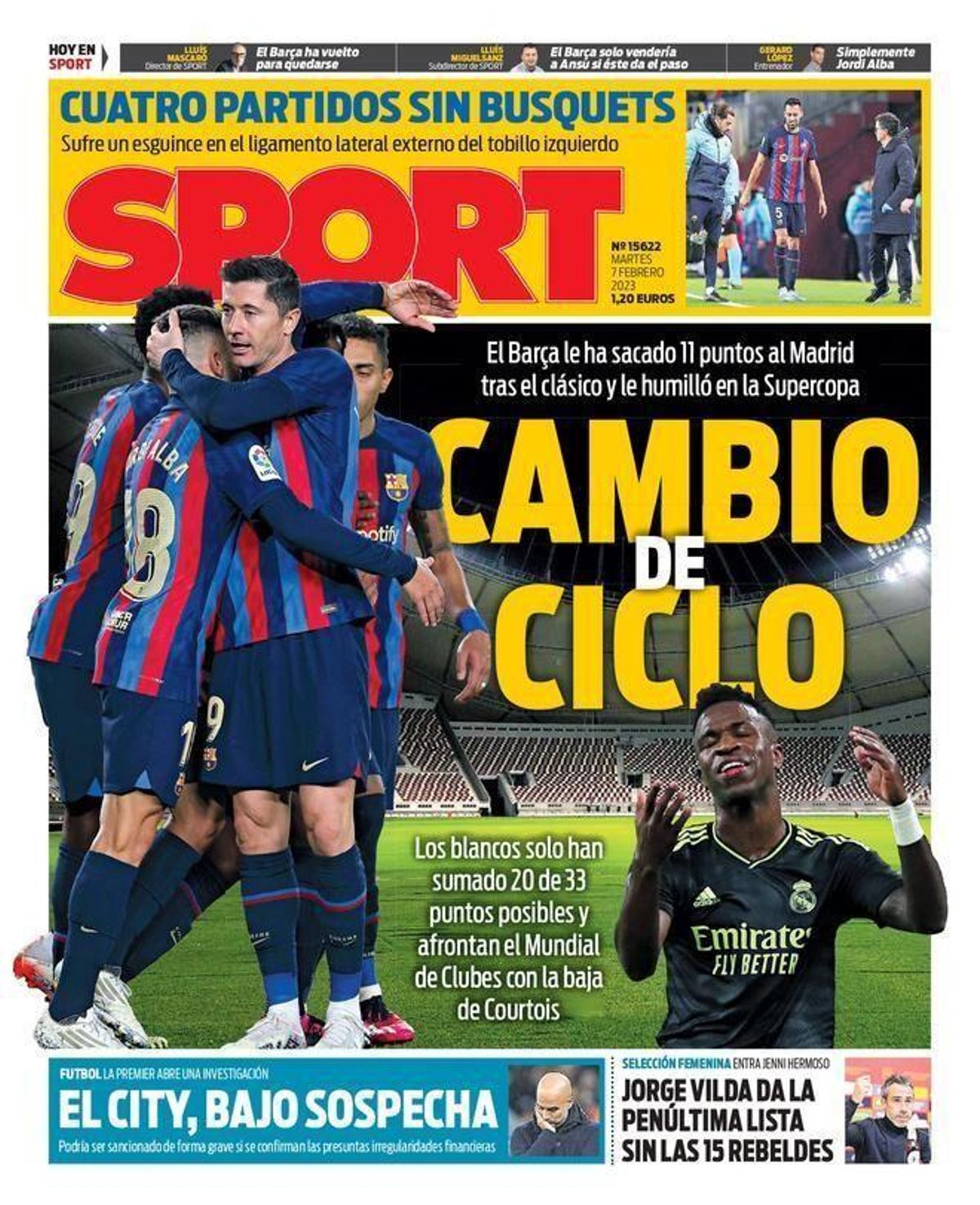 Fotos Las Portadas De La Prensa Deportiva De Hoy