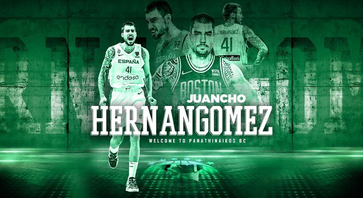 Juancho Hernangómez descarta al Barça y firma por el Panathinaikos