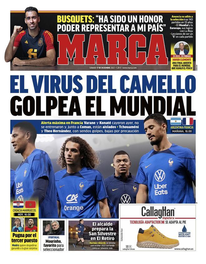 Fotos | Las portadas de la prensa deportiva de hoy