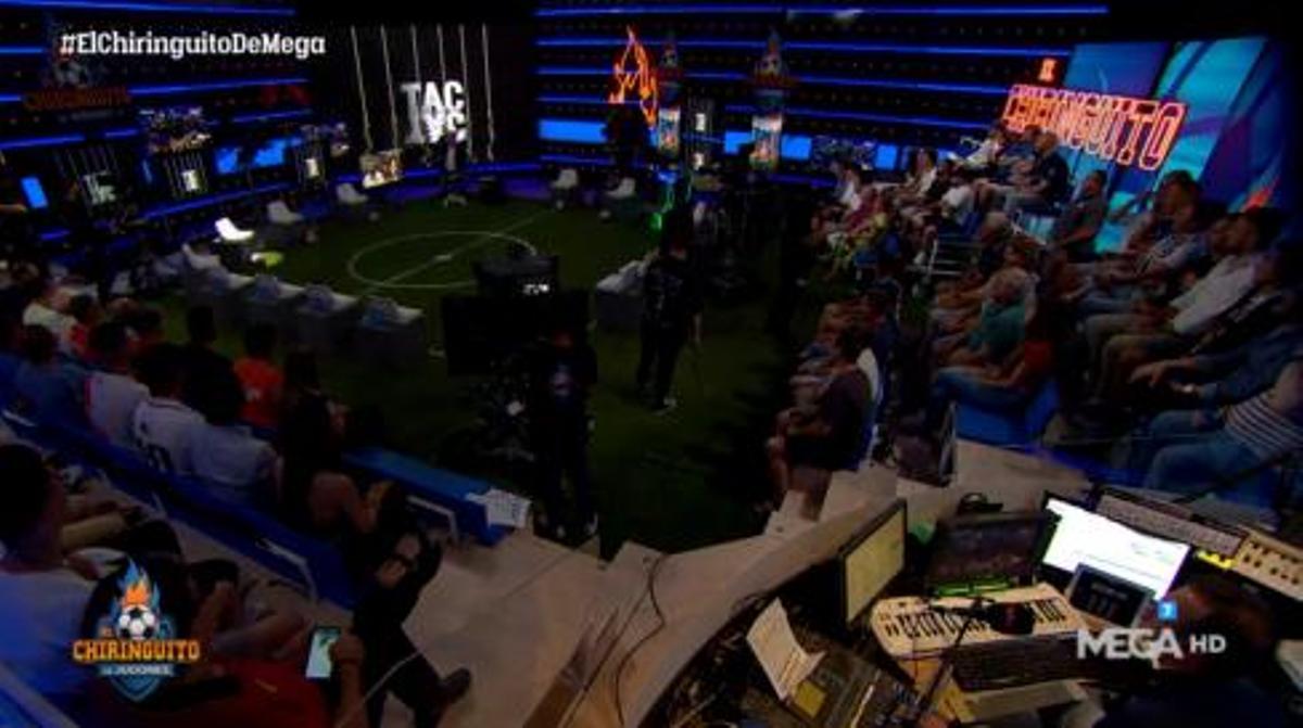 El 'show' de El Chiringuito y su “tic tac”