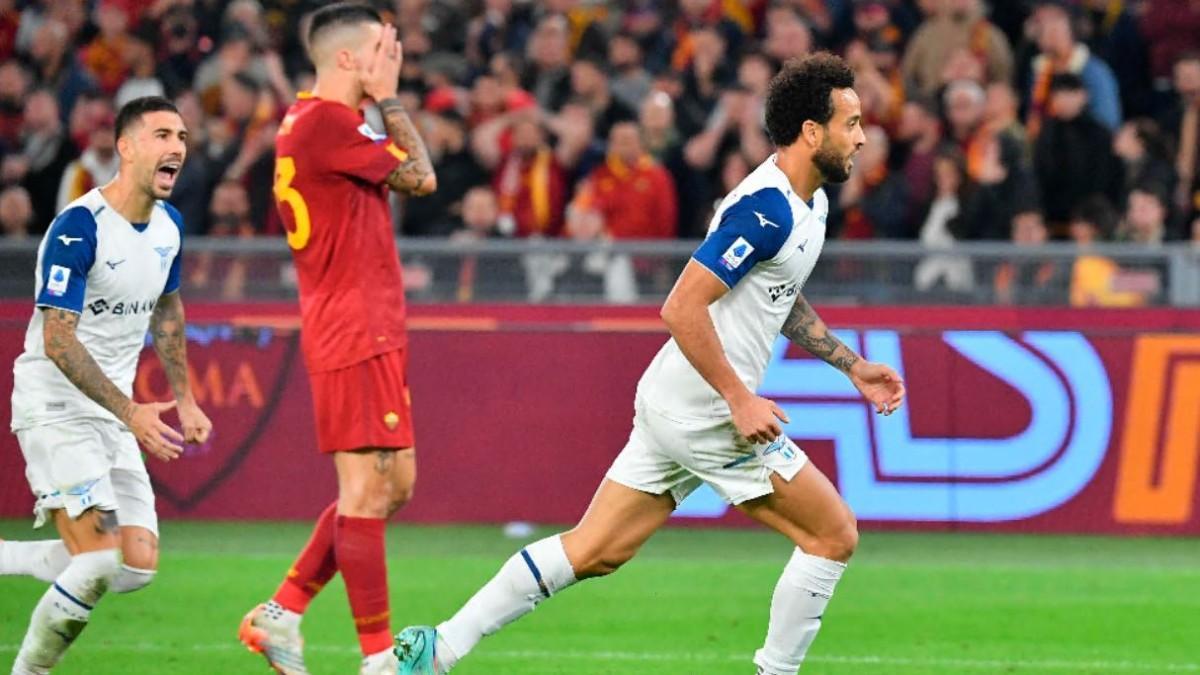 Resumen y goles del Roma-Lazio (0-1) de la Serie A