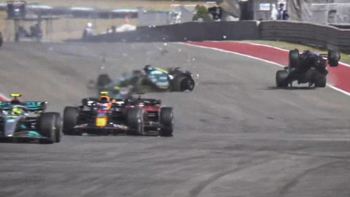 Alonso despegó en Austin, literalmente, como un avión