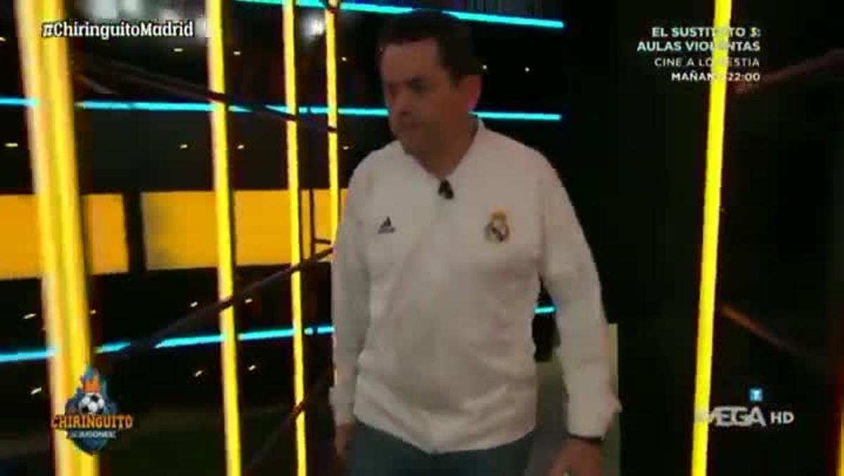 Tomás Roncero rompe a llorar tras la derrota del Real Madrid frente al ...