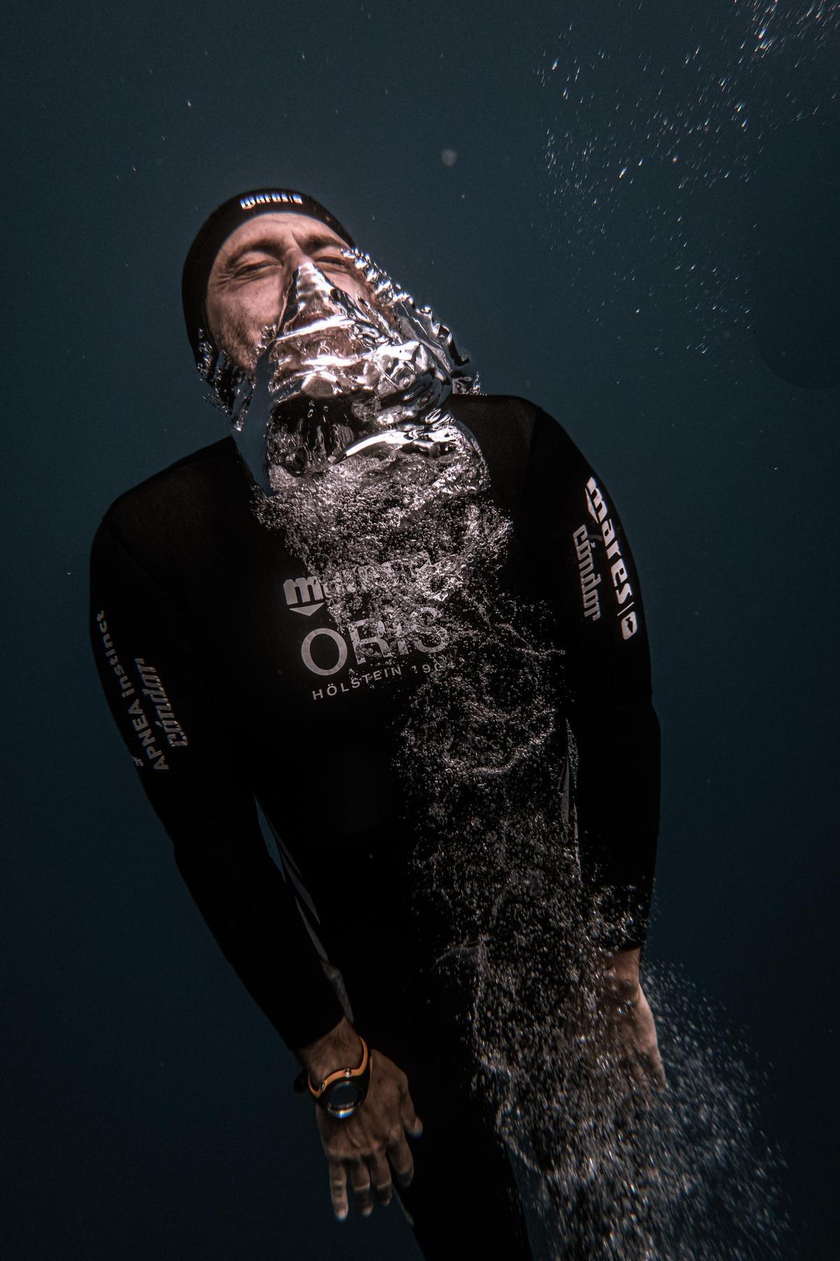 “A -120 metros, la conexión mente-cuerpo-naturaleza es muy potente”