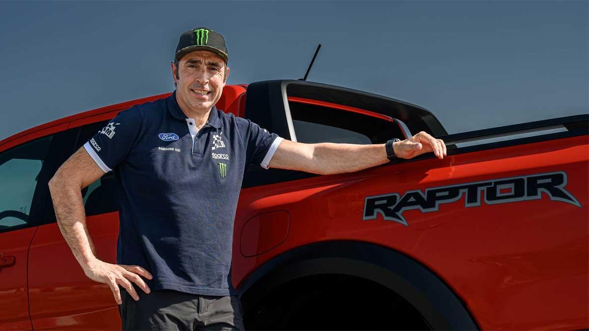 Nani Roma, listo para su debut con Ford en la Baja España Aragón
