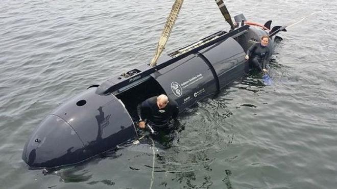 Este es el minisubmarino que utilizan los Navy SEAL