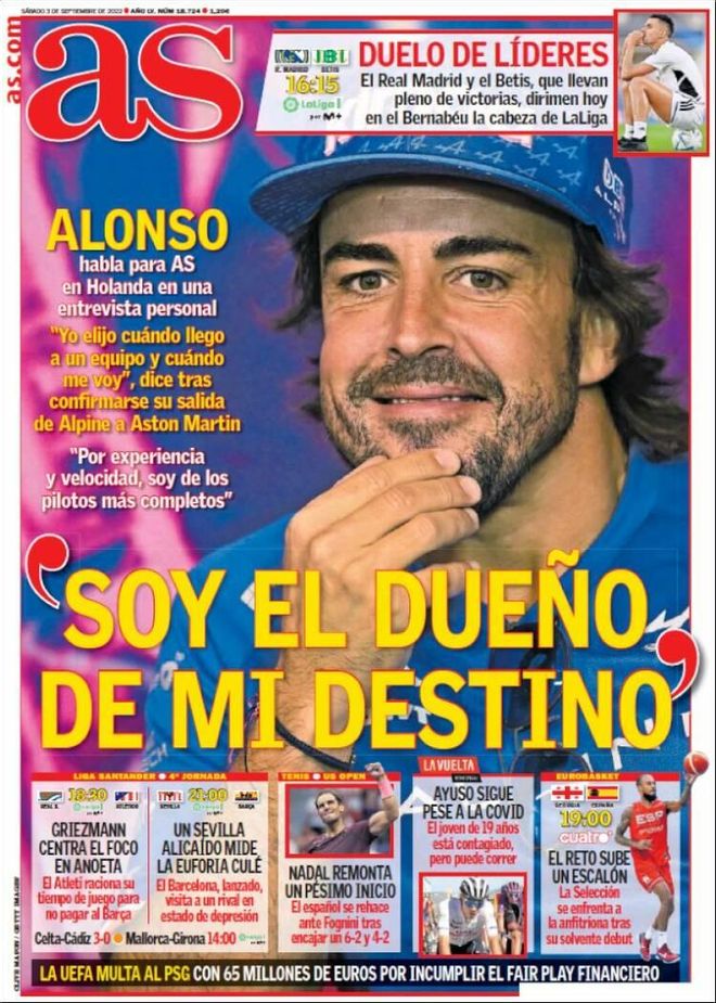 Periódicos Deportivos Hoy 3 De Septiembre 2022 Portadas De Diarios
