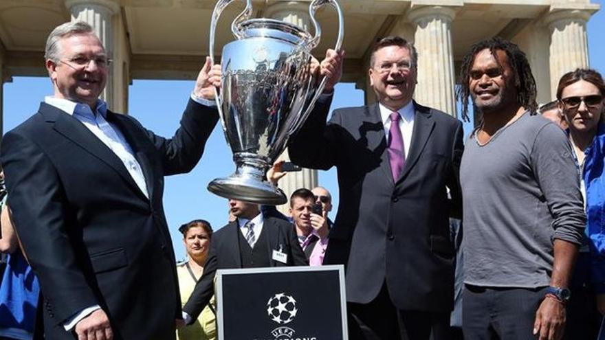 El trofeo de la Champions ya está en Berlín