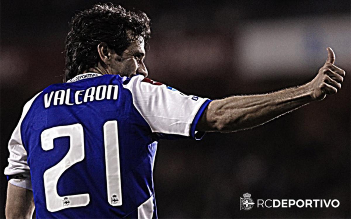 Deportivo: “Valerón, sin ti no será lo mismo”