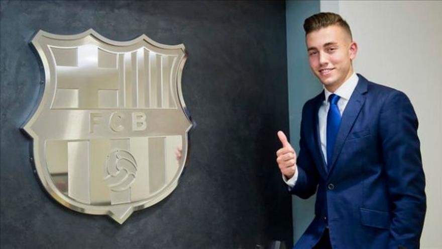 Oriol Busquets: “Quiero quedarme en el primer equipo del Barça”