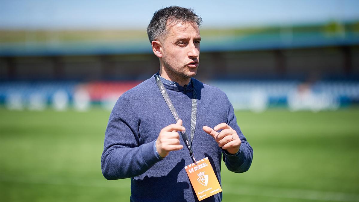 Ángel Alcalde explica la idiosincrasia de Osasuna y los objetivos del ...