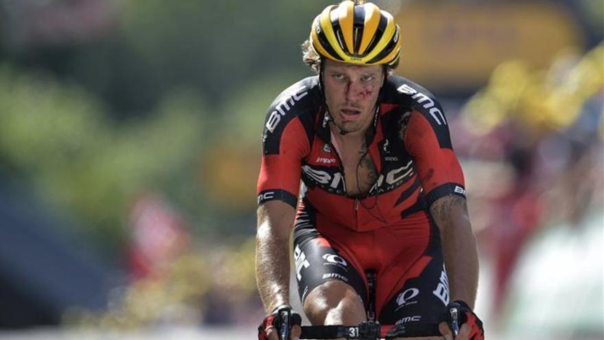 El italiano Daniel Oss, primer líder de la Tirreno-Adriático