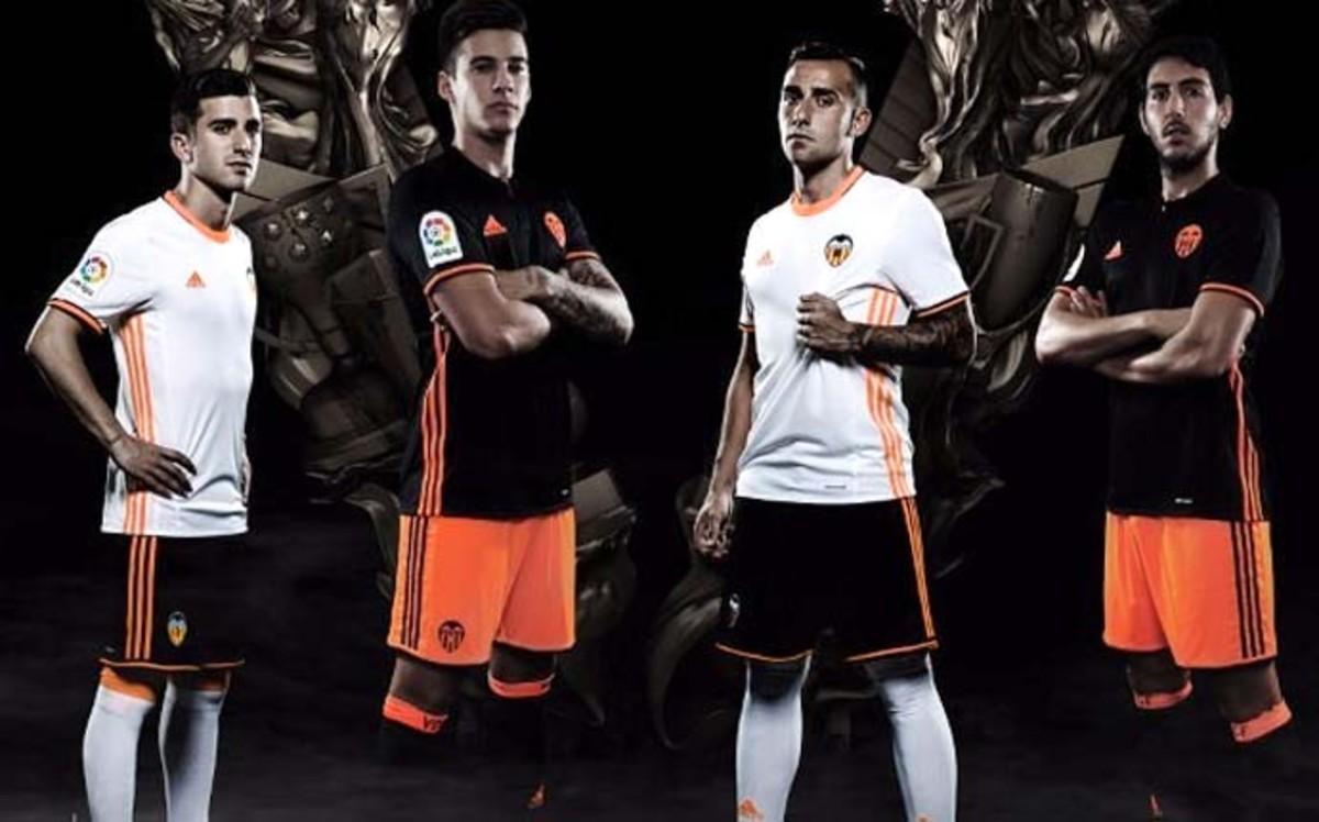 El Valencia presenta su nueva equipación