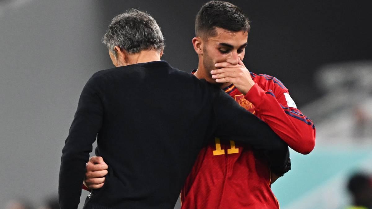 Ferran Torres se despide de Luis Enrique y valora el Mundial de Qatar