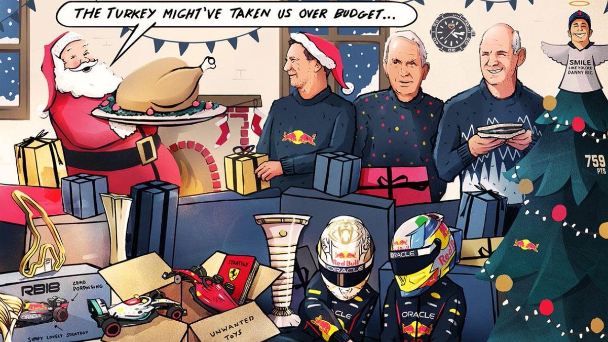 F1 | Red Bull se 'acuerda' de Mercedes y Ferrari en su felicitación ...