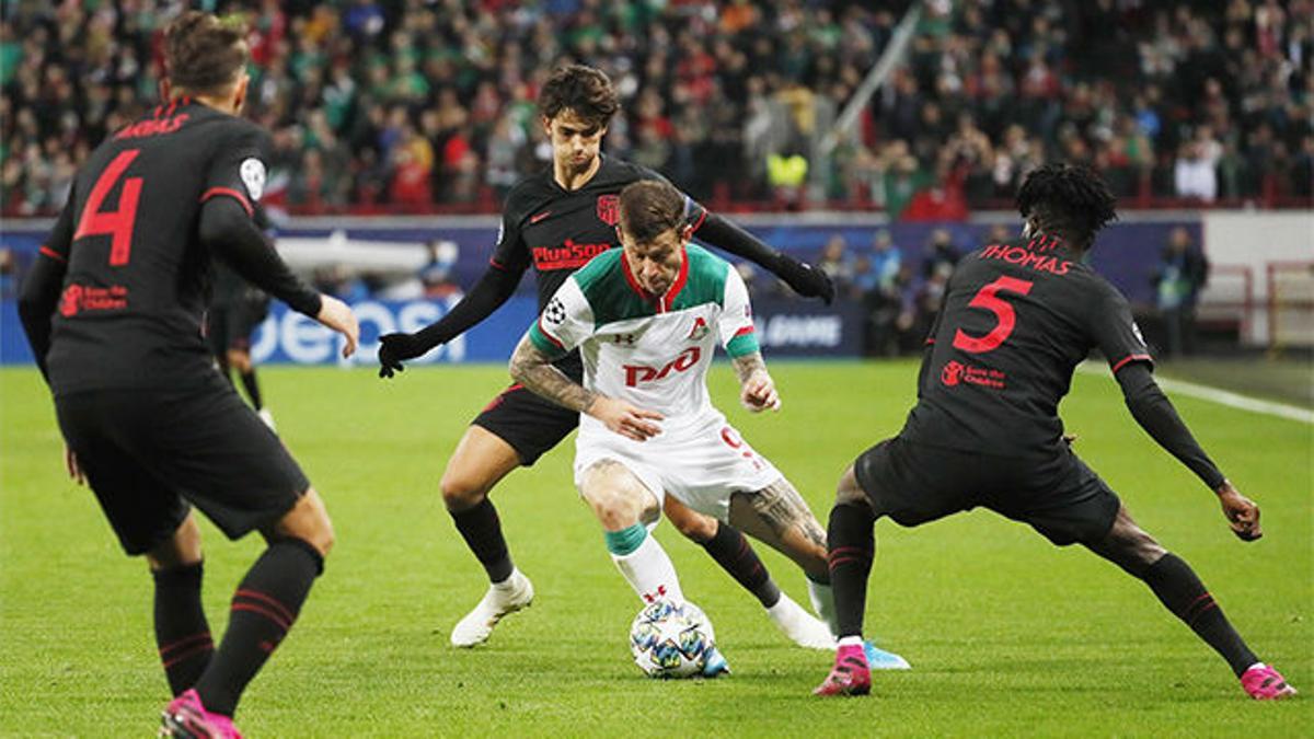 El repliegue defensivo del Atlético que está dando la vuelta al mundo